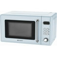 700W Countertop Microwave Oven with Push Button Control, LED Display, 5 ...