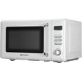 700W Countertop Microwave Oven with Push Button Control, LED Display, 5 ...