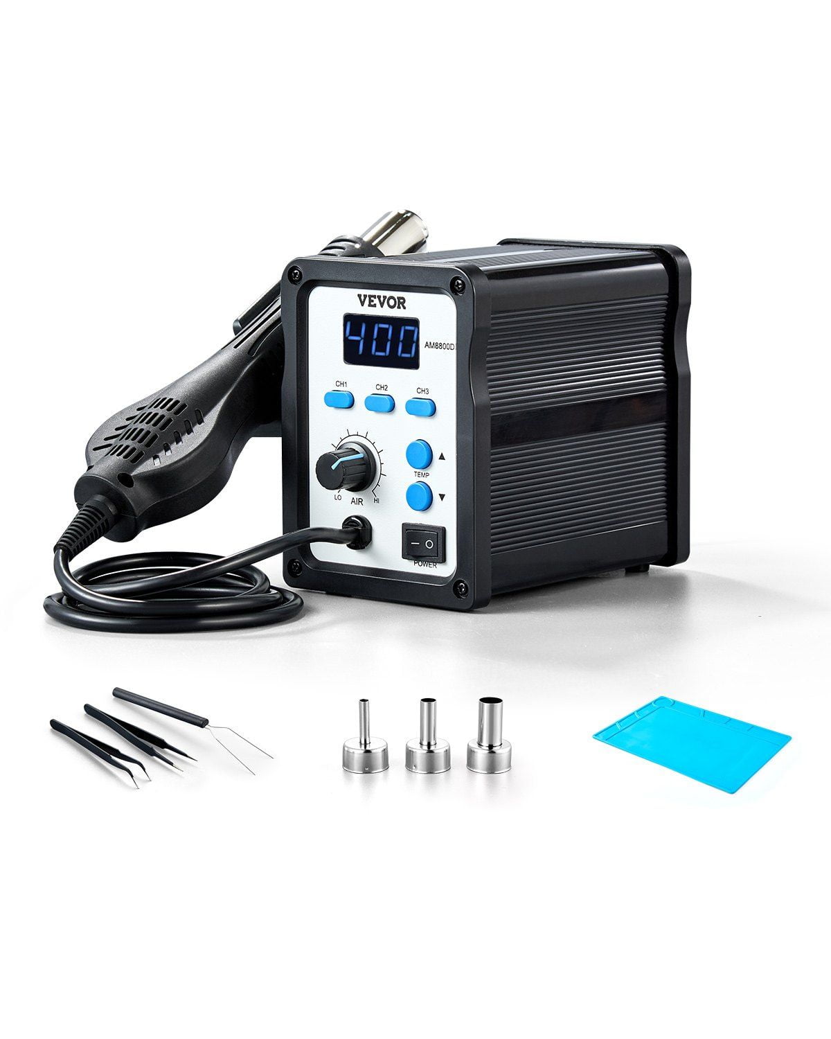 700W Hot Air Rework Station with Digital Display, 212°F-932°F ...