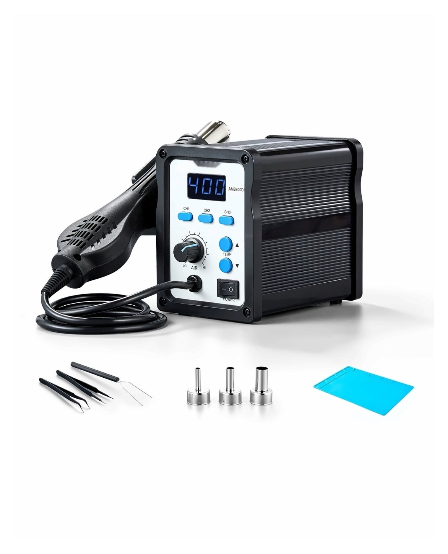 700W Hot Air Rework Station SMD Rework Station with Digital Display ...