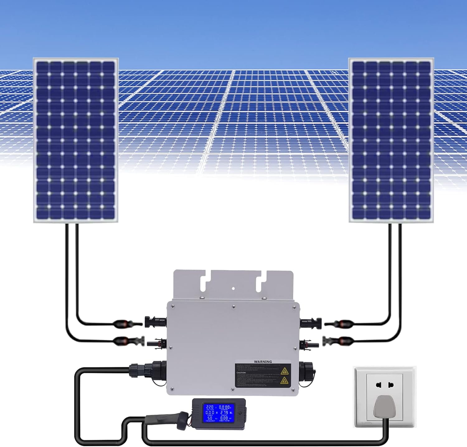 700W Solar Grid Tie Micro Inverter Micro Inverter Solar Grid Tie ...