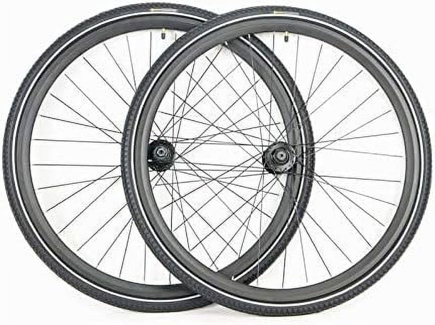 700c Disc Brake Rim Brake Road Touring Bike Wheel Set 7 Speed Only 700 ...