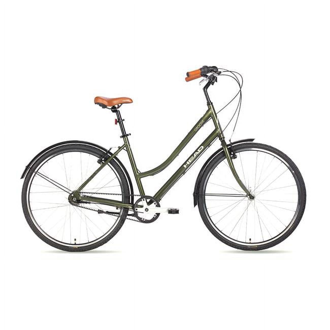 700c Groove 700c Belt Drive City Bike, Moss Green - Large - Walmart.com
