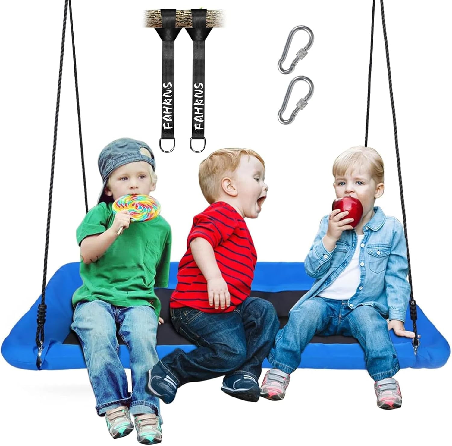 700lbs 60" Platform Tree Swing for Kids and Adults,Tree Swings for Kids ...