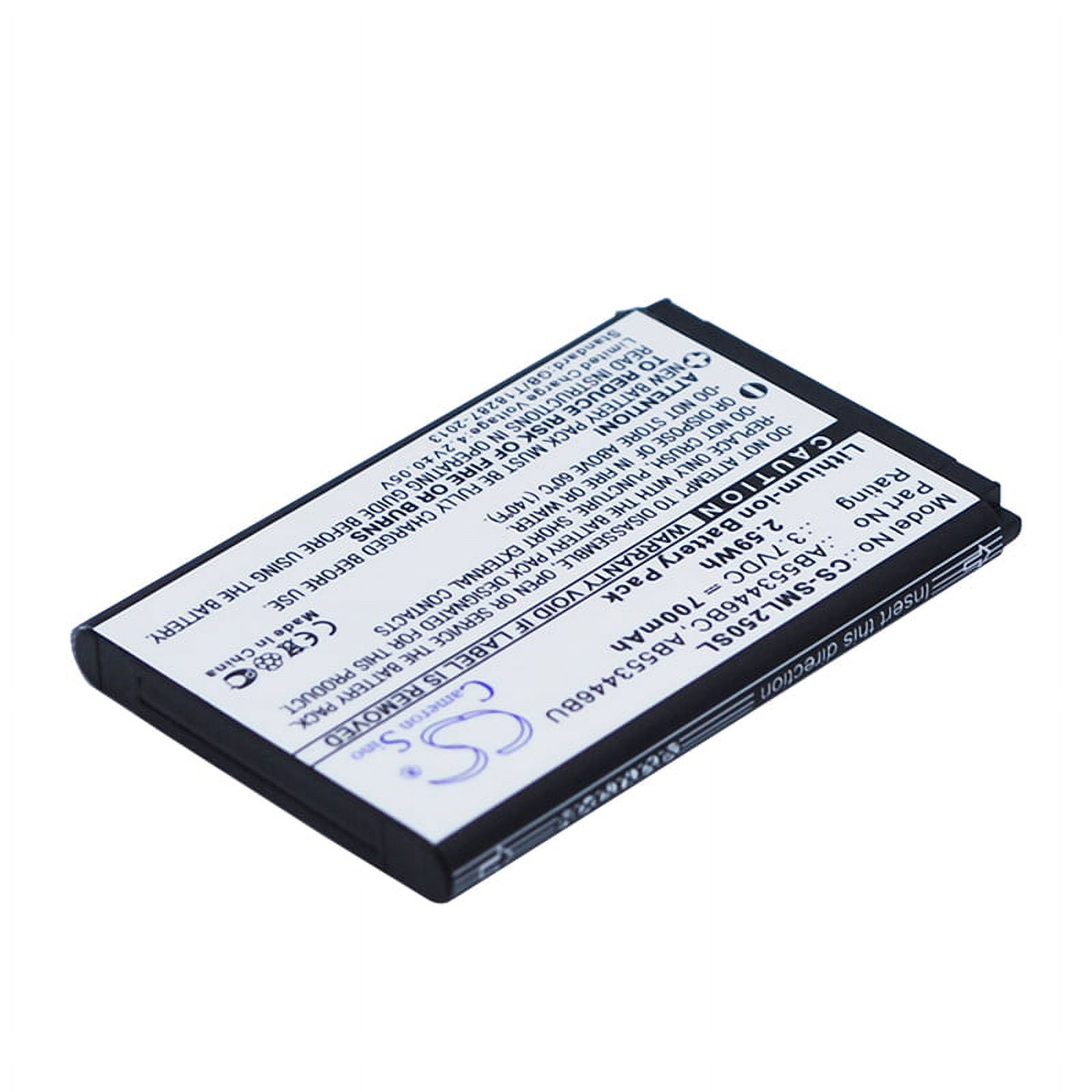700mAh AB553446BU AB553446BC Battery for Samsung GT-E2120 Diva Folder SGH-W539 GT-C3300K SGH ...