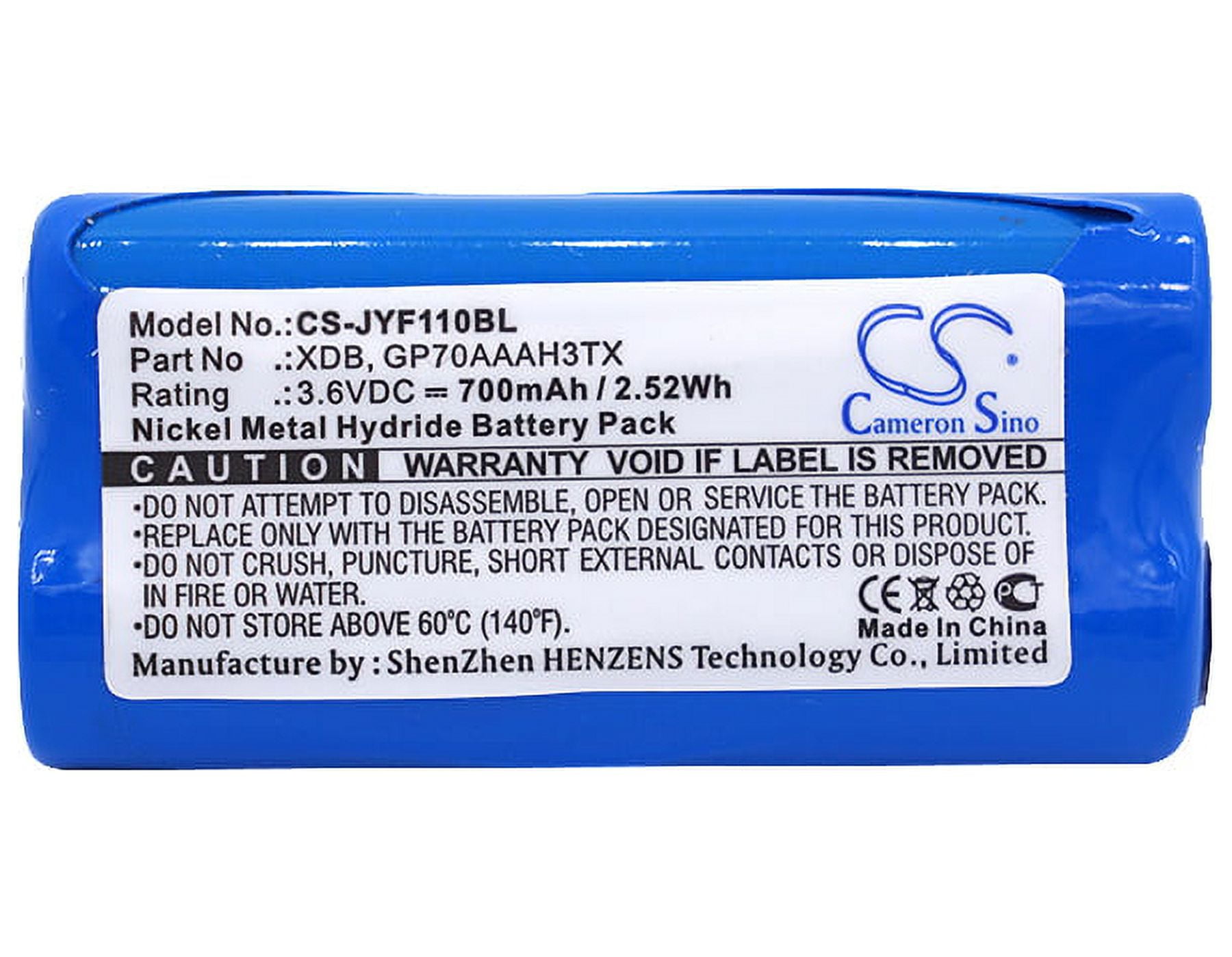 700mAh JAY GP70AAAH3TX XDB Battery for UWB A001 VUF110 UDE Transmitter ...