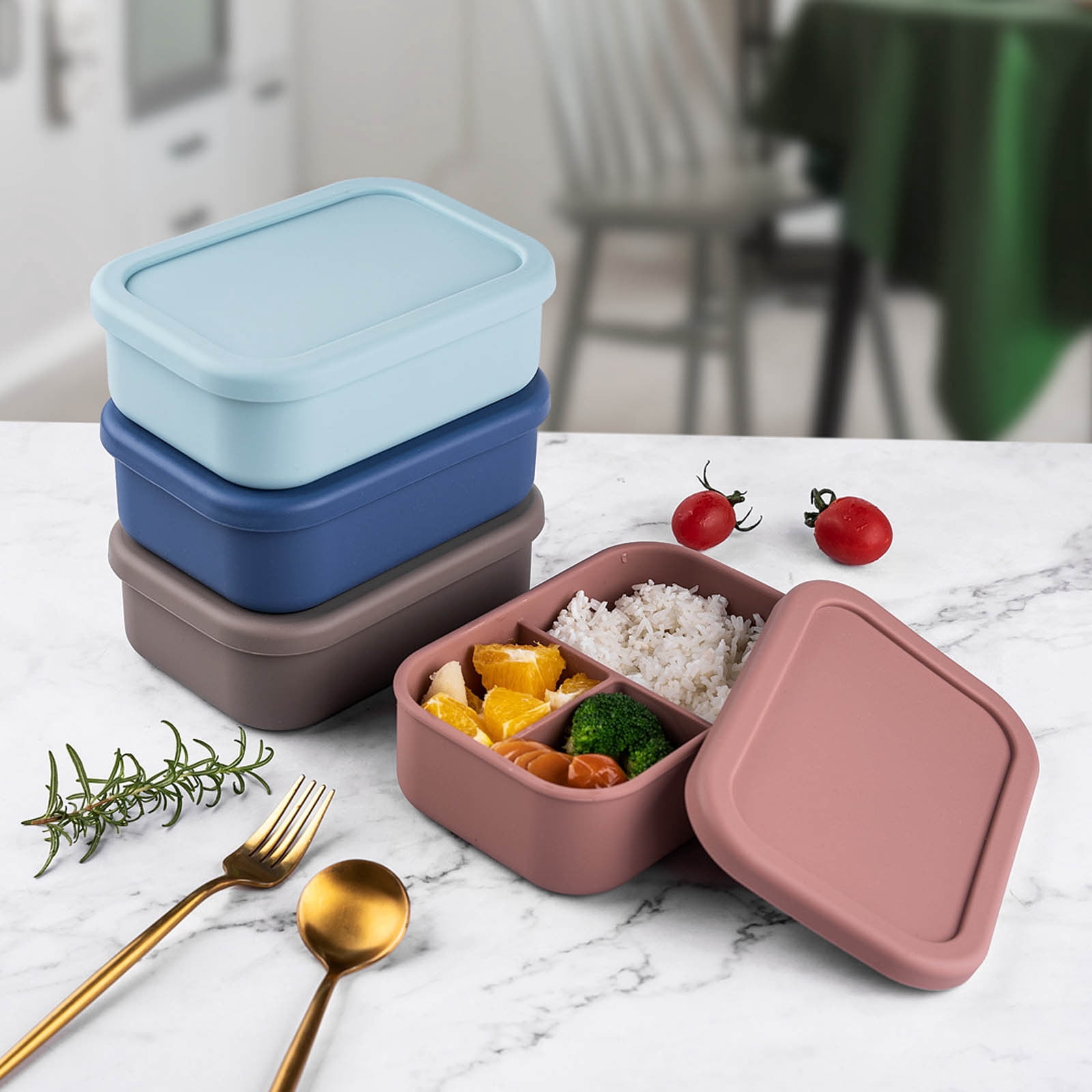 700ml Bento Boxes For Adults For On Go Meal Cooking Hot Rice Lunch Box ...