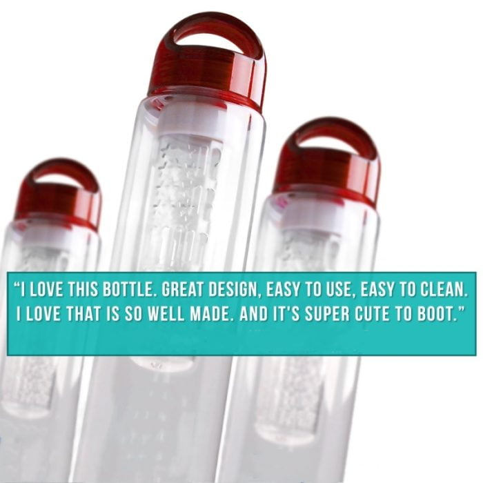 700ml Flavored Fruit Infused Filter Water Bottle - Walmart.com