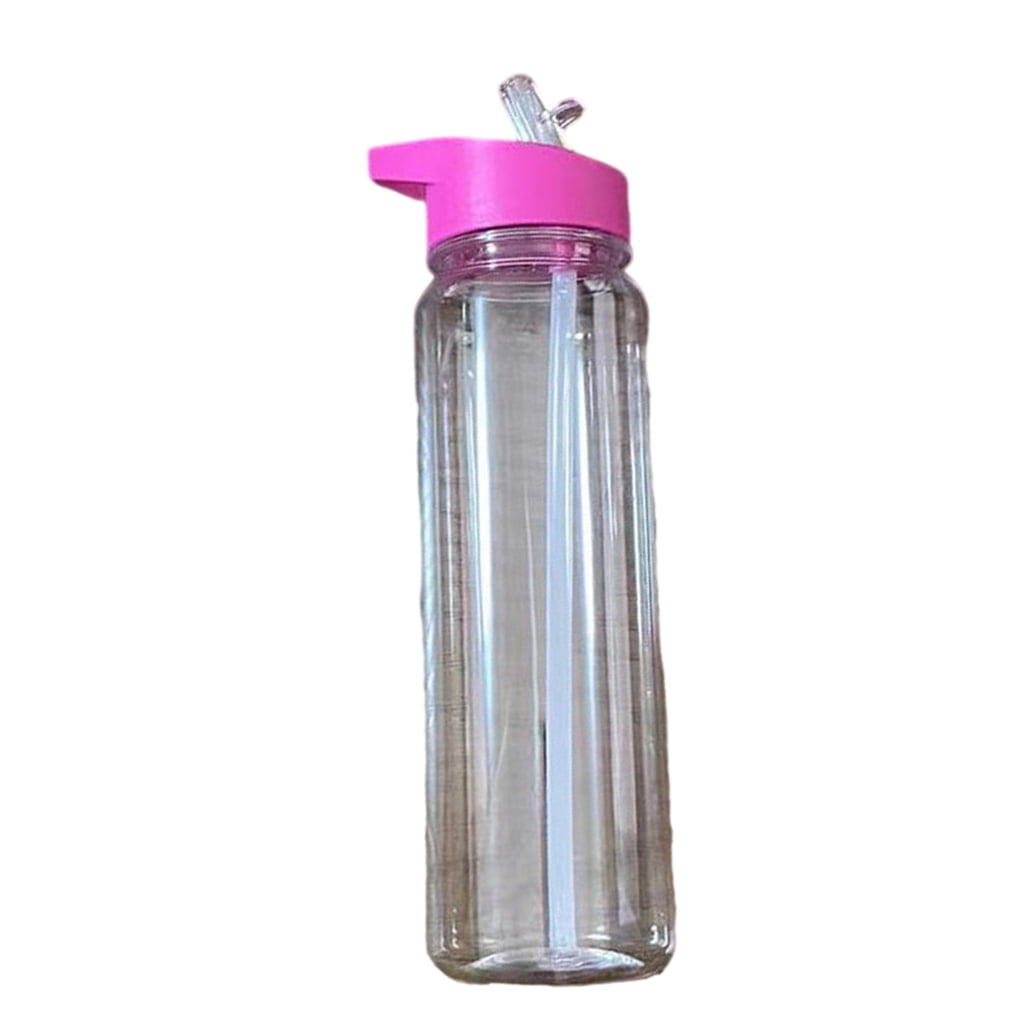 700ml Sports Drink Bottles Clear Plastic Sports Bottles with Handle and ...