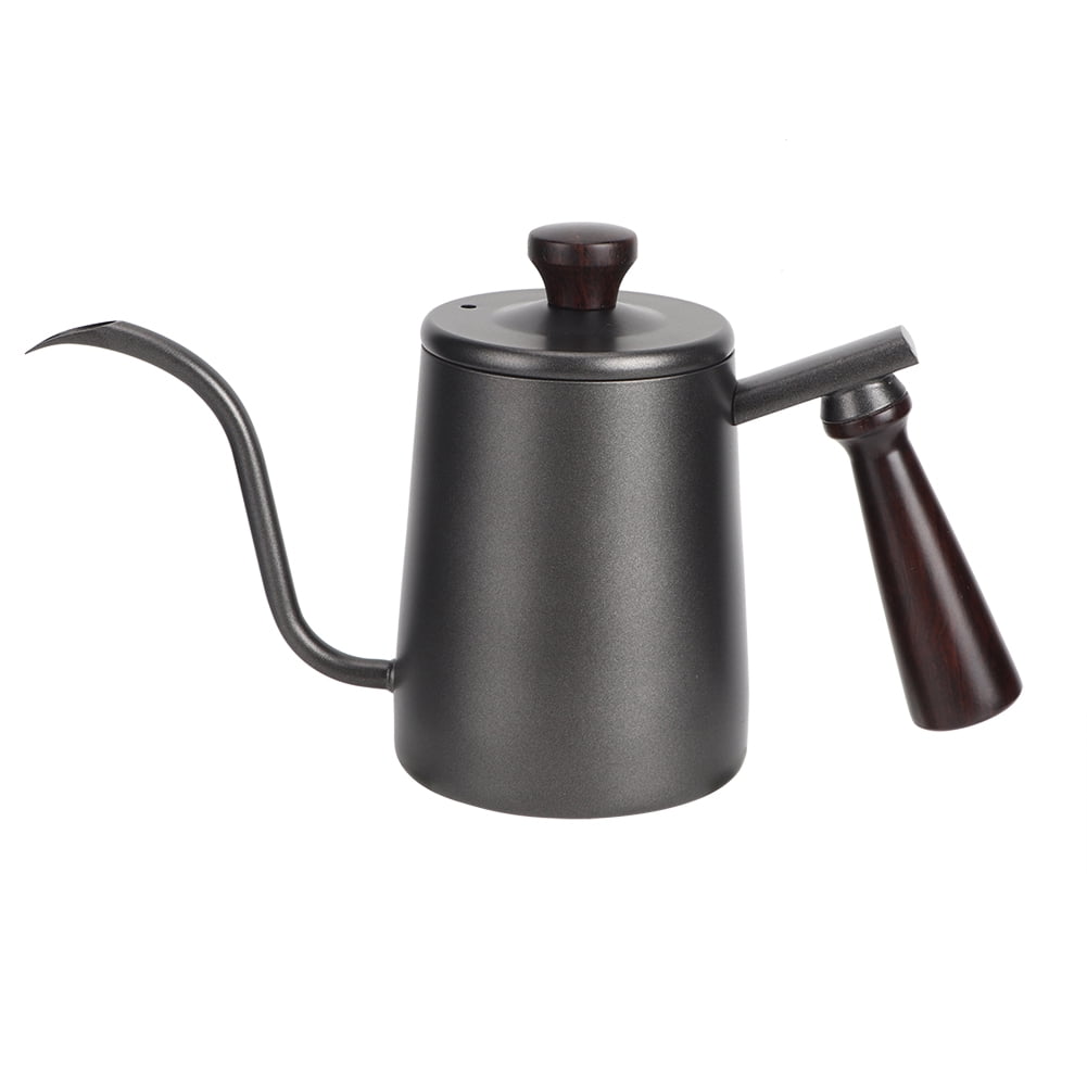 700ml Stainless Steel Water Tea Coffee Pot Long Narrow Spout Kettle for ...