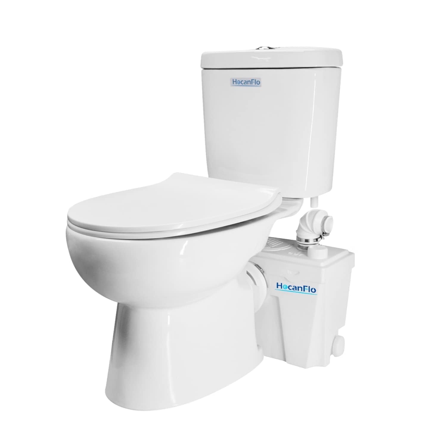 HOCANFLO 700watt Macerator PP Material 1HP Two Piece Upflush Toilet ...
