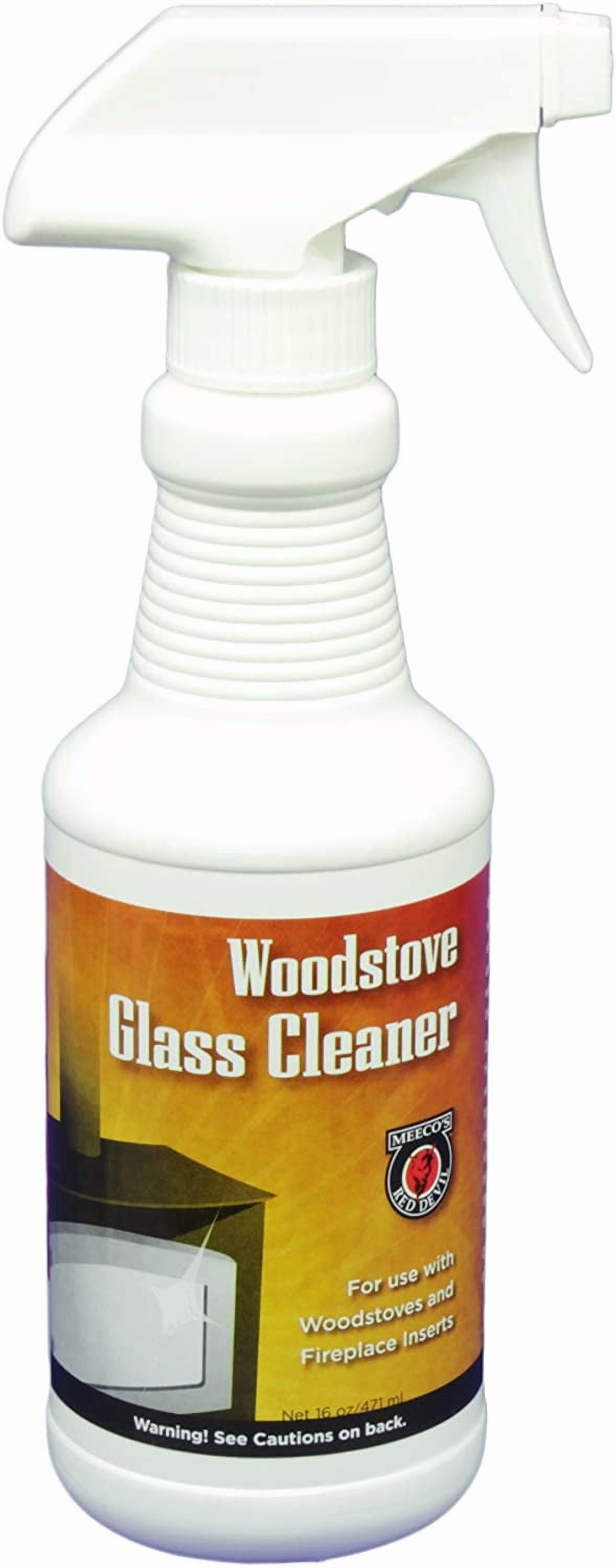 701 Wood Stove Glass Cleaner - Removes Creosote, Soot & Smoke from Wood ...