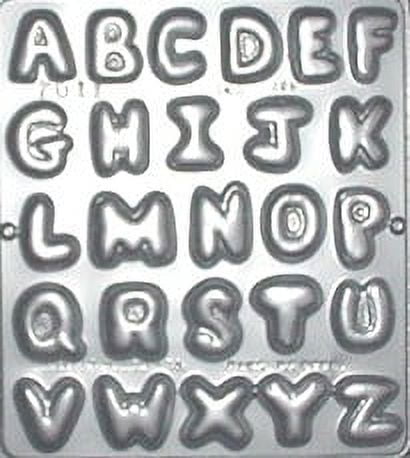 7011 Tufted Alphabet Chocolate Candy Mold - Walmart.com