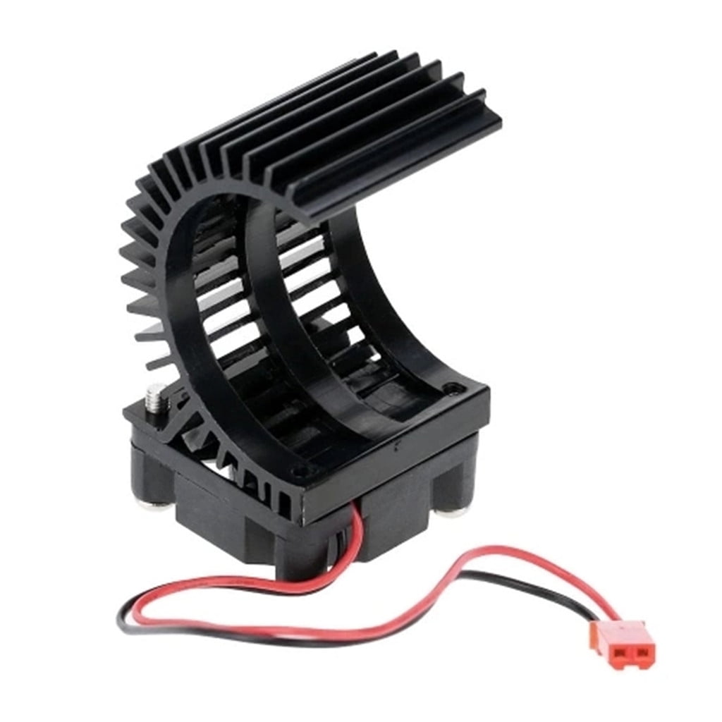 7014 Motor Heat Sink with Cooling Fan - for 1/10 HSP RC Car 540/550 ...