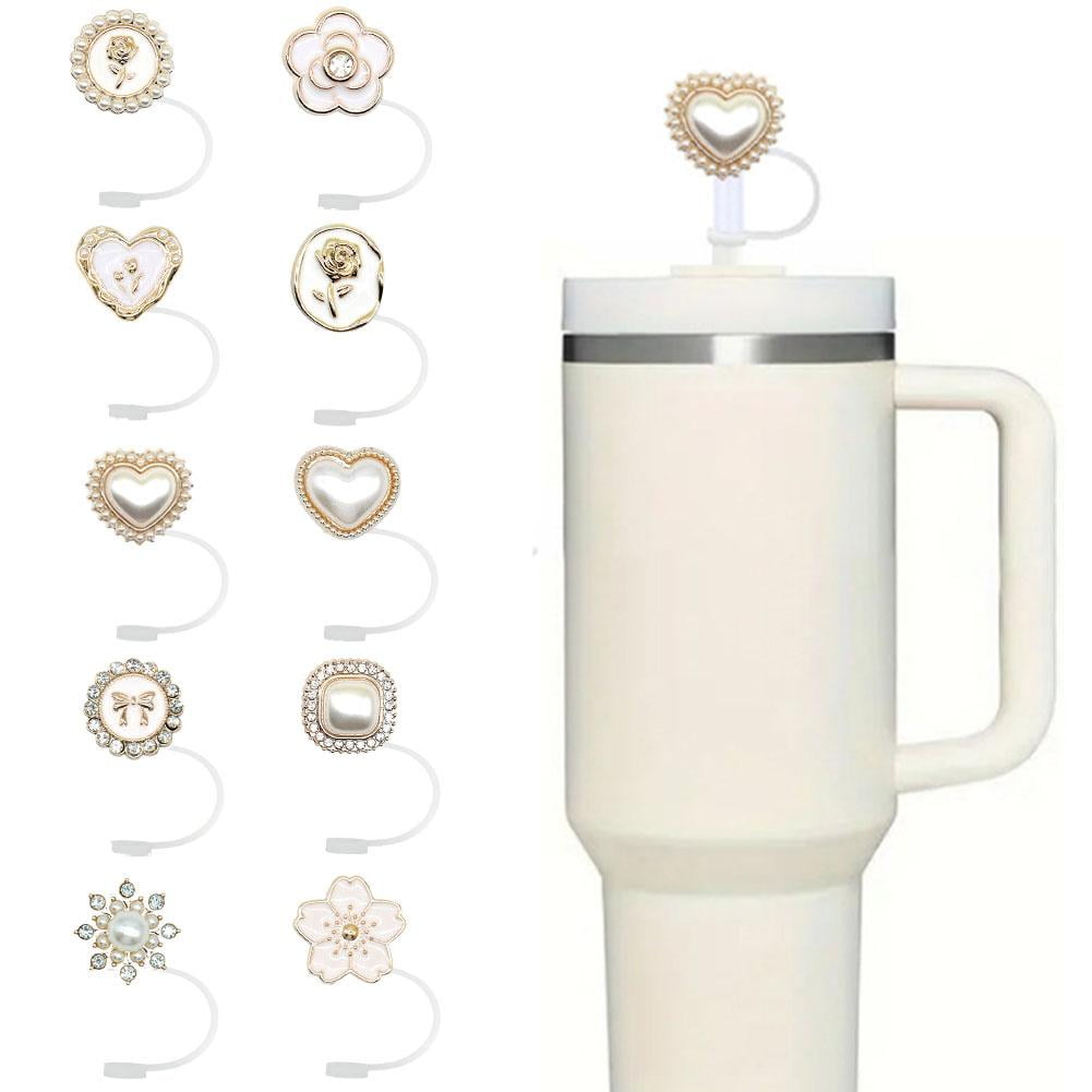 702-02 Pearl Dust Cap Pvc Soft Glue Straw Cover Dust Cover Star Cafe ...