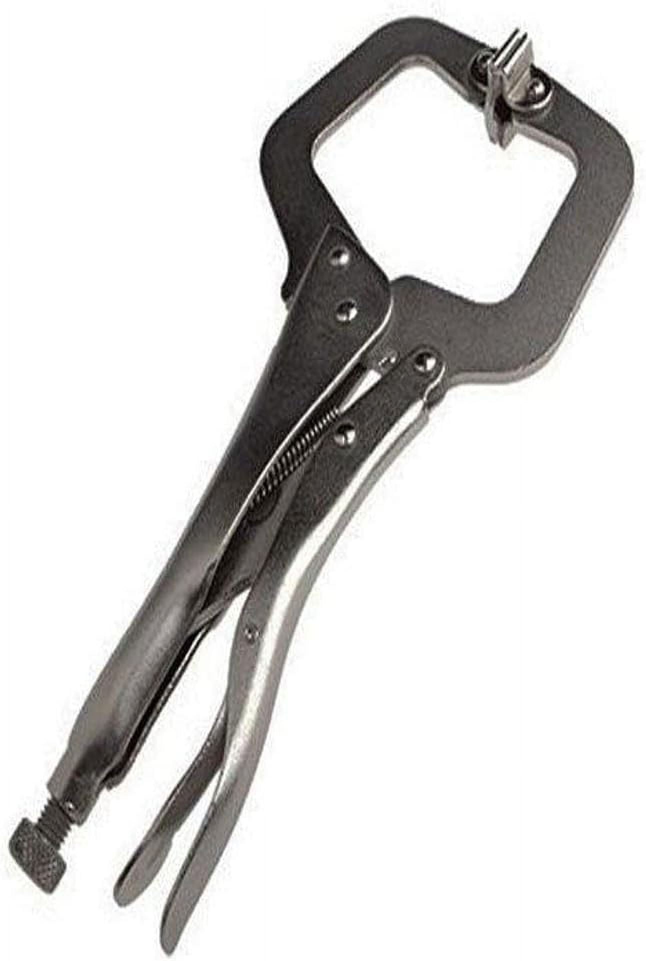70202 C-Clamp Pliers, Deluxe Locking with Jaw Paws, 10-1/2-Inch ...