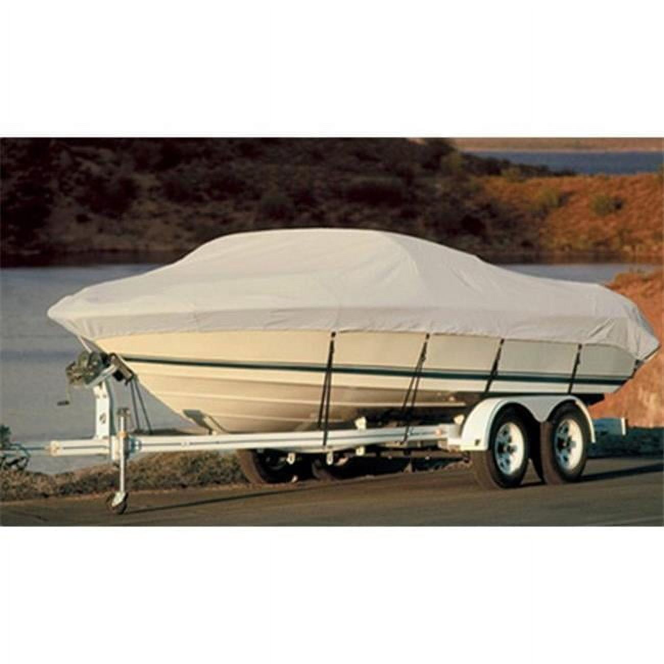 70203 14 x 16 x 90 ft. Acrylic Coated Polyester Trailerable V-Hull ...