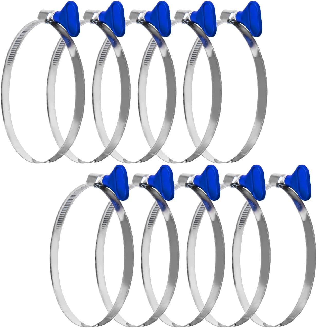 70260 Key Hose Clamp, Thumb Screw Key Adjustable Stainless Steel Hose ...