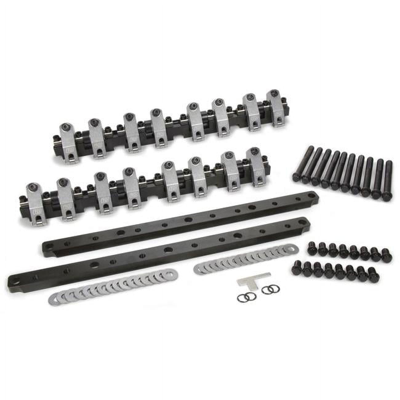 7030-175-175 Shaft Rocker Arm Kit with Edelbrock FE 427 Heads for Big ...