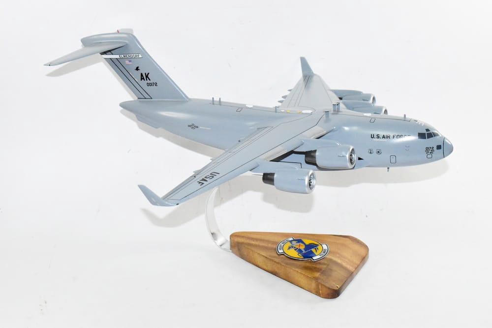 703rd AMXS C-17 Model, 1/116th Scale, Mahogany, Cargo - Walmart.com