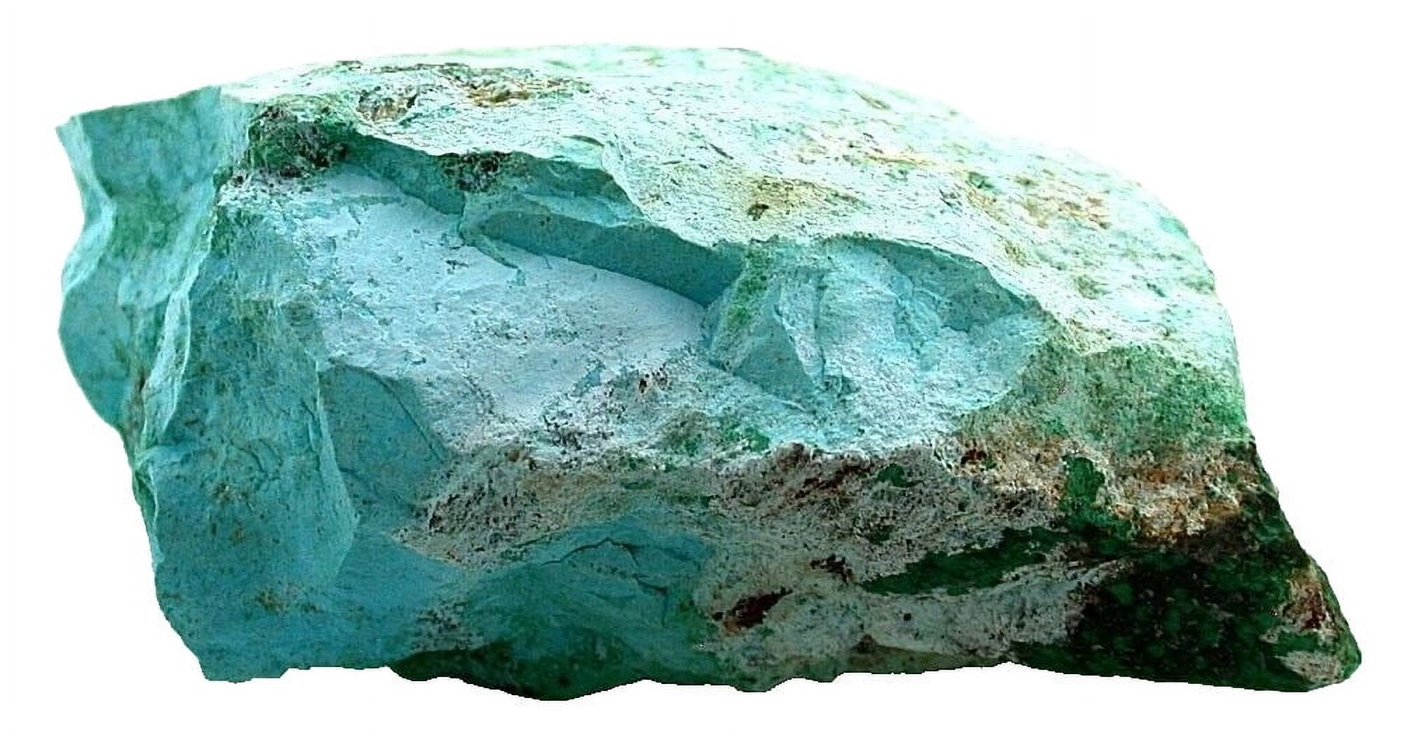 704 Gram 25.9 Ounce Turquoise In Quartz Globe Arizona Old Stock Cab ...