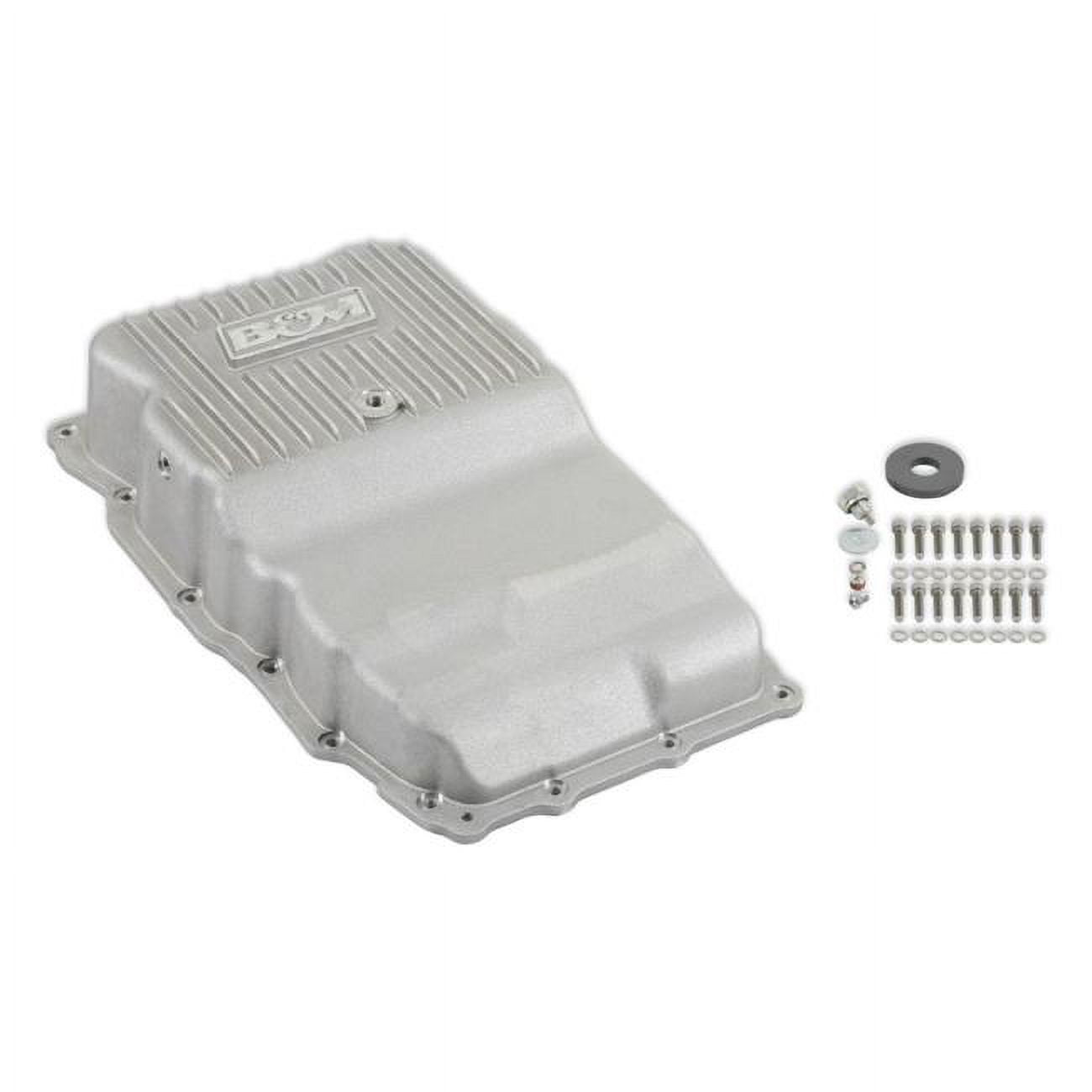 70401 Cast Aluminum Hi-Tek Deep Transmission Pan for 2017-2023 GM 10L80 ...