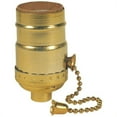 7043100 Brass Finish 3-Way Pull Chain Socket - Walmart.com