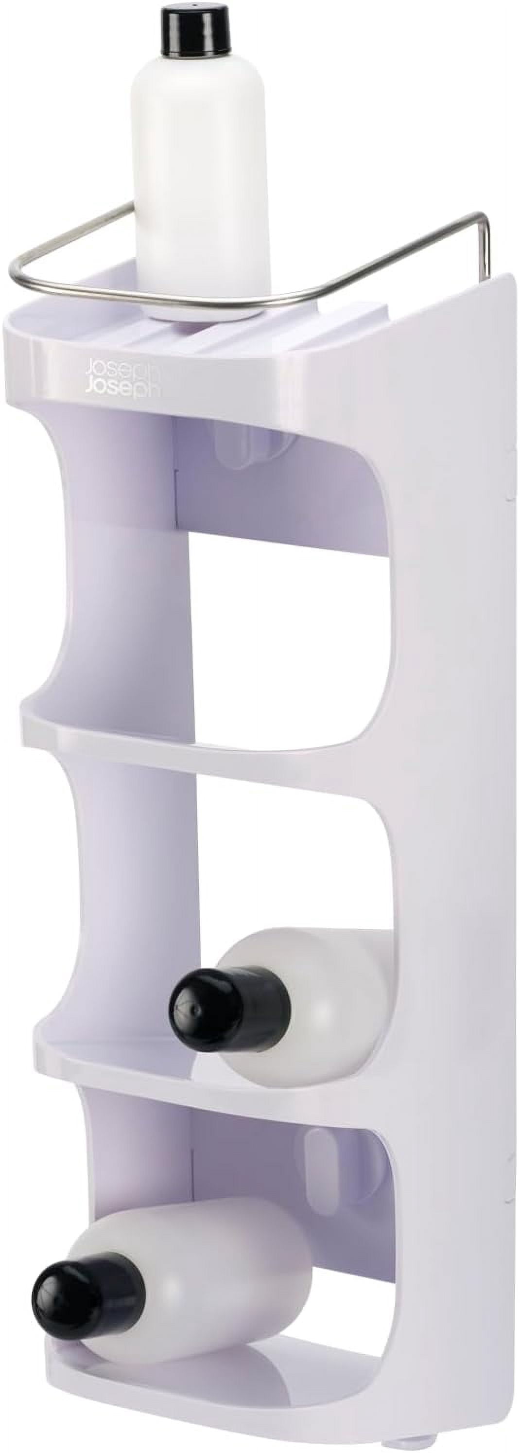 70564 Capsule Shower Caddy 4-tier Compact Shower Shelf, White - Walmart.com
