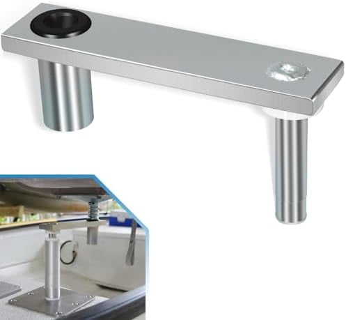 7062-3 Boat Seat Mount Swivel Offset Pedestal - Heavy-Duty Adjustable ...