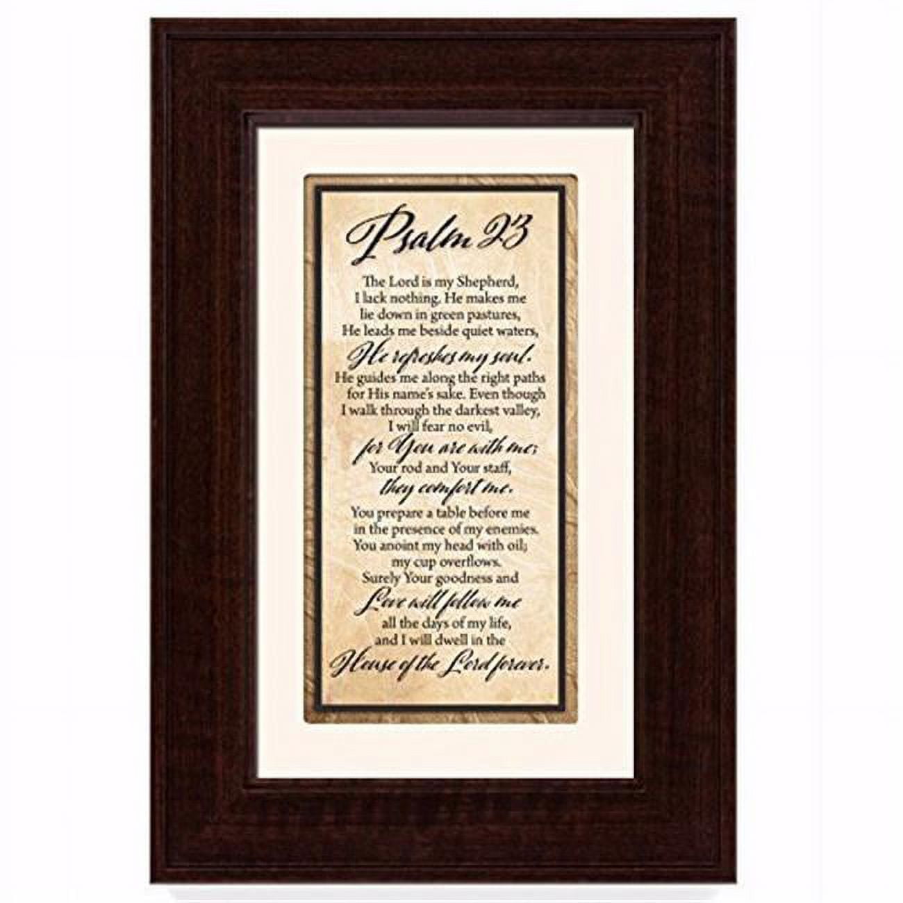 70754 Traditions - Psalm 23 Frame Art, 8.5 x 12.5 in. - Walmart.com