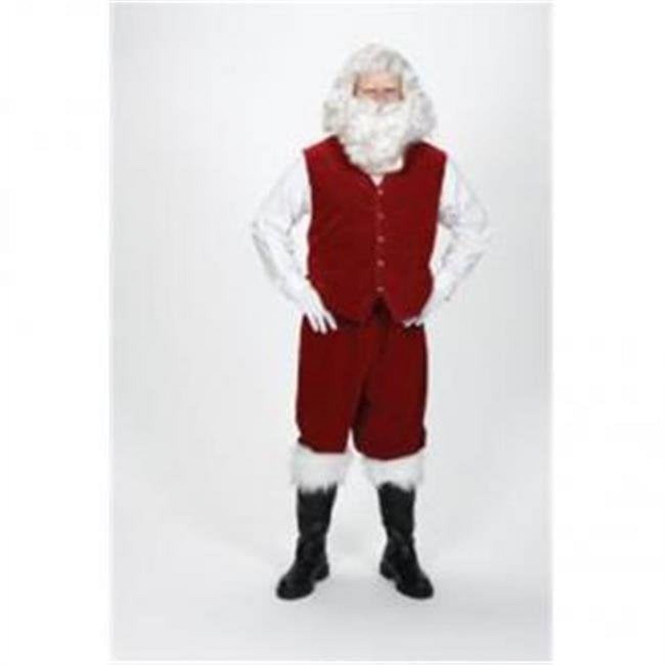 7077-XXL SANTA VELVET VEST WITH BUTTONS - Walmart.com