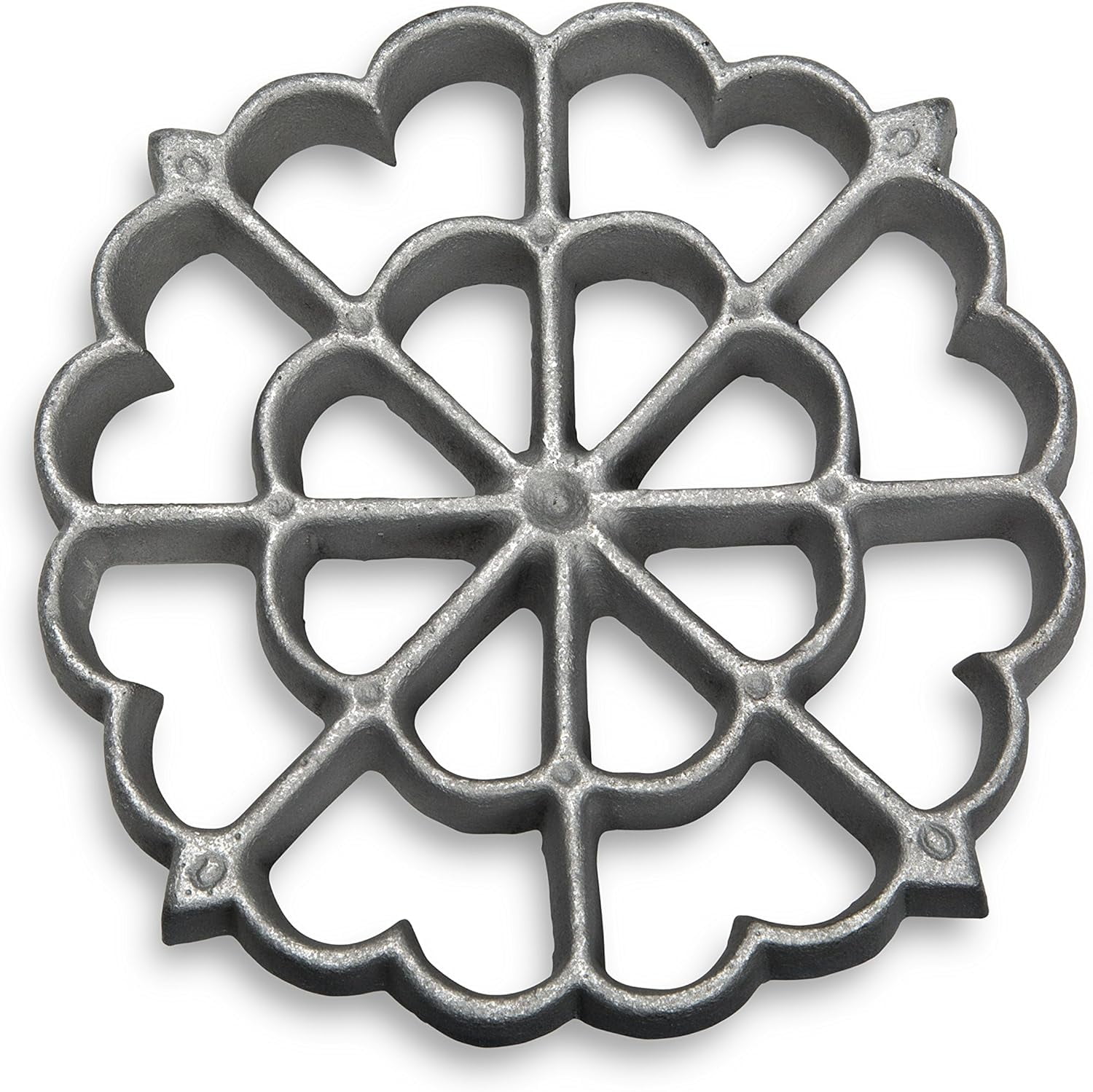 7078 Geometric Spanish Rosette Iron, Hand-Cast and Food-Safe Aluminum ...
