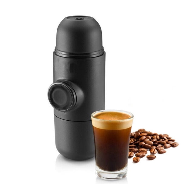 70ML Portable Hand Press Espresso Capsule Coffee Maker Mini Espresso ...