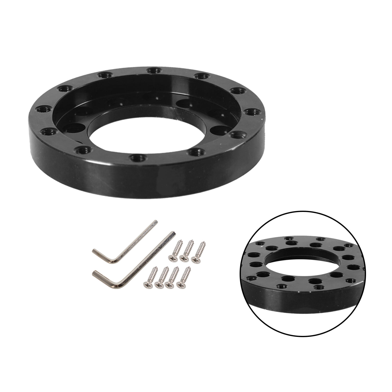 70MM Steering Wheel Adapter Plate 24 hole for Logitech G25 G27 Sparco ...
