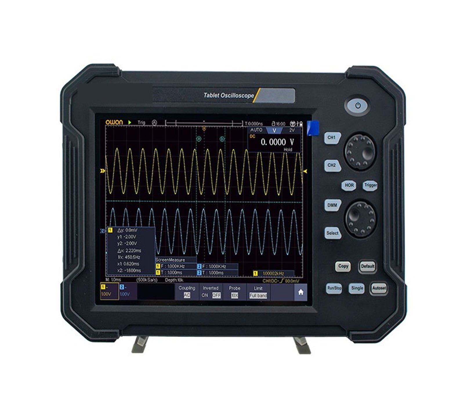 70Mhz 100Mhz Dual Channels 1Gs Digital Storage Oscilloscope 2CH 8/14bit ...