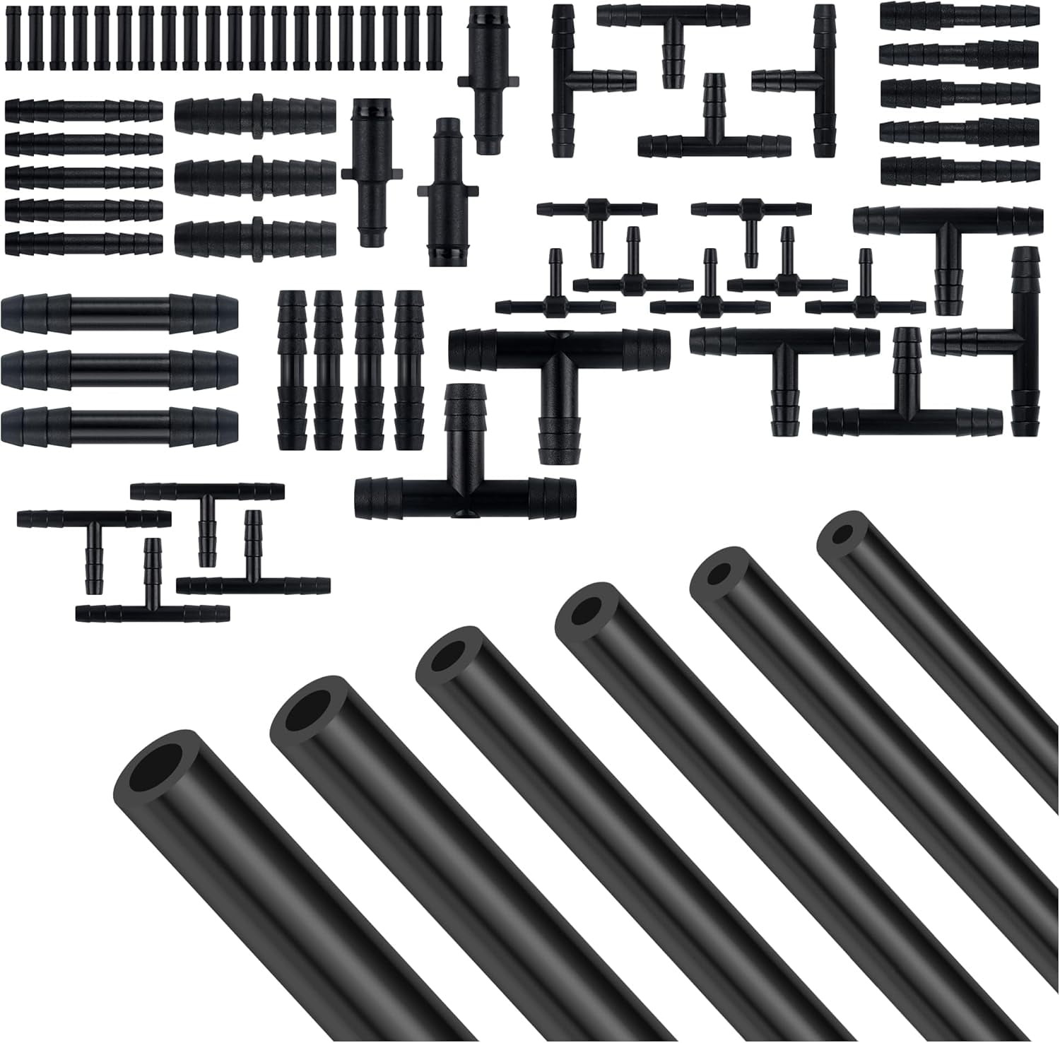 70PCS 5Ft Vacuum Line,Multipurpose Vacuum Lines Automotive+64PCS Vacuum ...