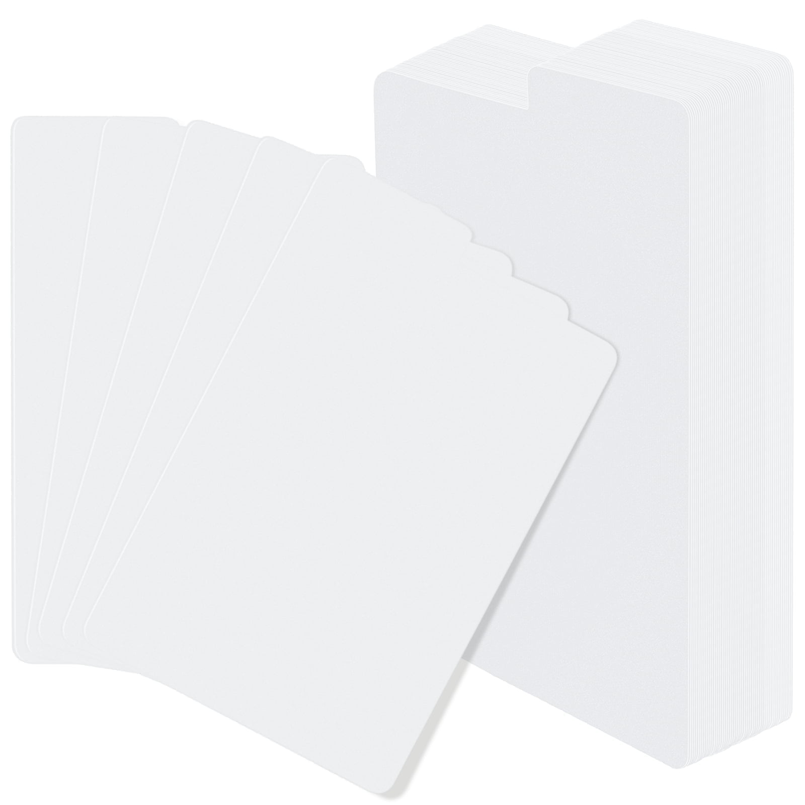 70 Pcs Plastic Book Dividers, Waterproof Comic Book Dividers, White ...