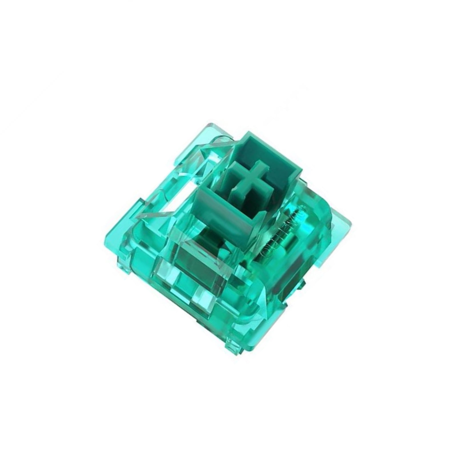70Pcs Green Mechanical Keypad Switching 3Pin PC Stem Translucent ...
