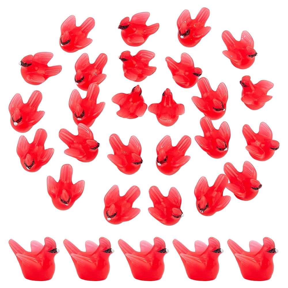 70Pcs Resin Bird Display Decoration Micro Landscape Dollhouse ...