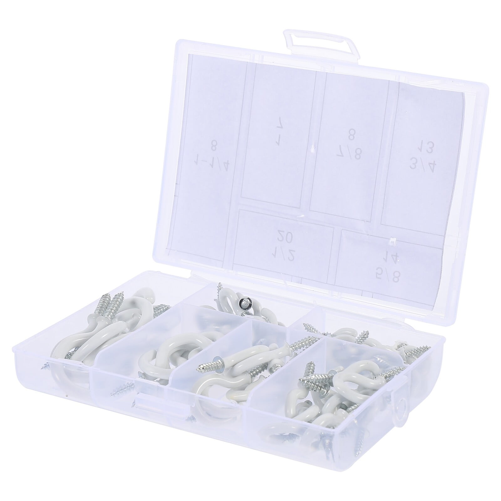 70Pcs Round Base Ceiling Hangers Heavy Duty Cups Ceiling Hooks for Home ...