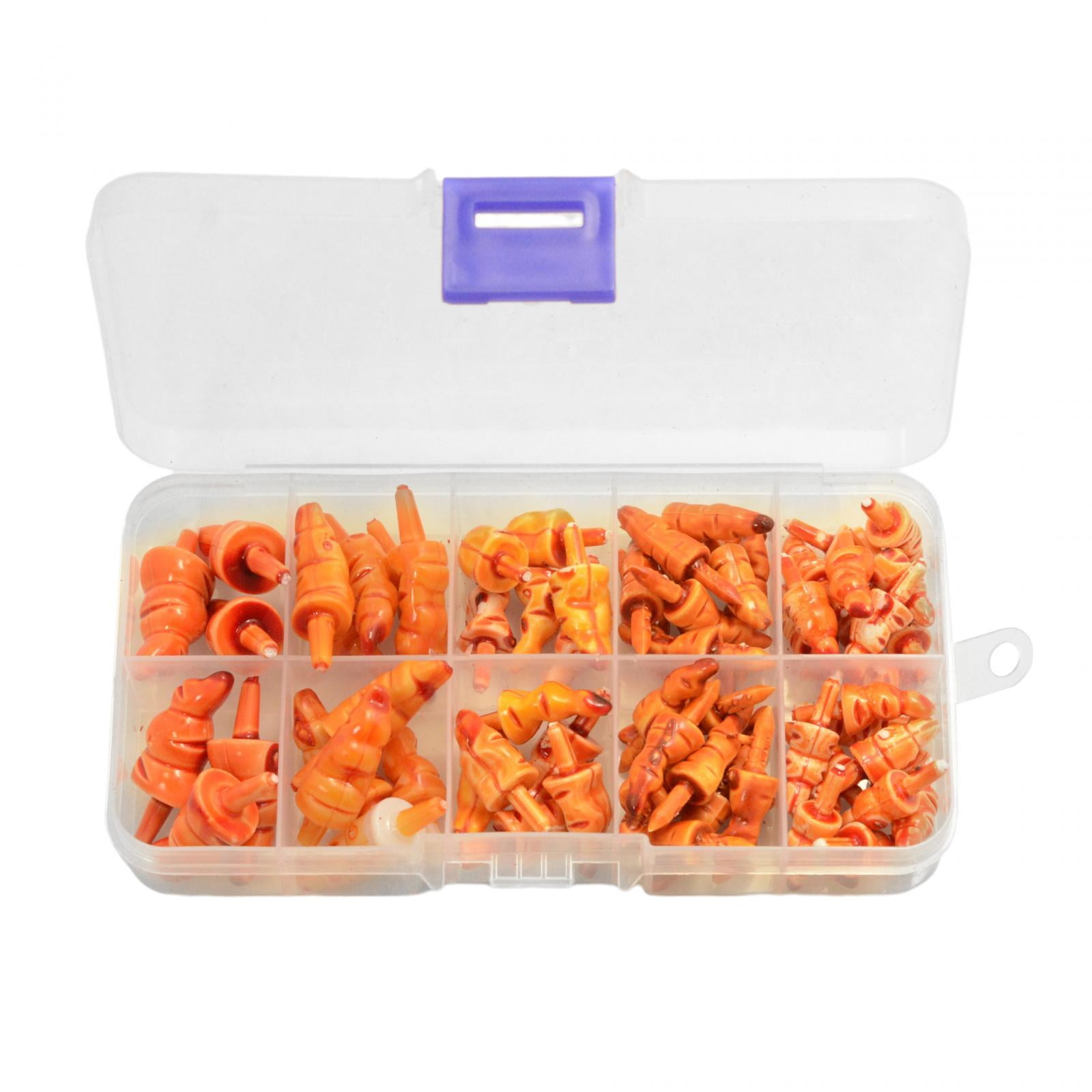 70Pcs Snowman Noses Mini Toy Nose for Plush Animals Santa Claus Dolls ...