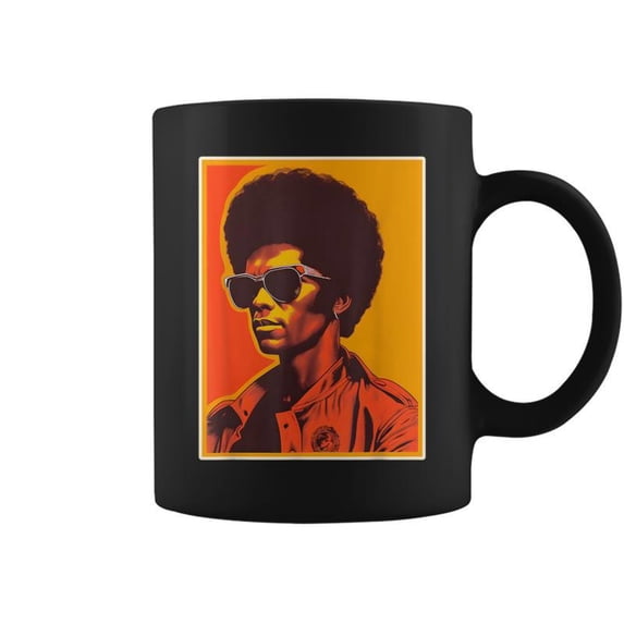 70S 80S Retro Afro Soul Coffee Mug - Walmart.com
