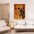 70S Soul Train Poster Retro Disco Dancers Wall Art , Poster Print Only ...