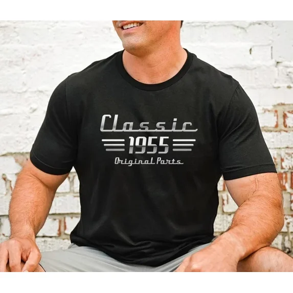 70Th Birthday Car Lover Gift, Turning 70 T-Shirt For Him, Retro Auto ...