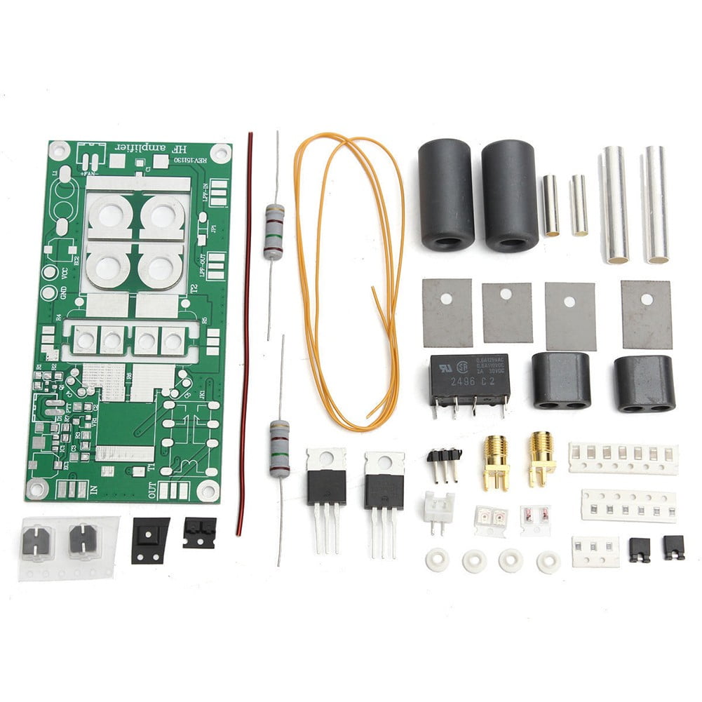 70W SSB Linear HF Power Booster DIY Kit for Radio Stations 3.5-30Mhz ...