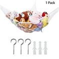 70in Toy Hammock 1 in Mesh Plush Animals Triangle Net Stuffed Toys ...