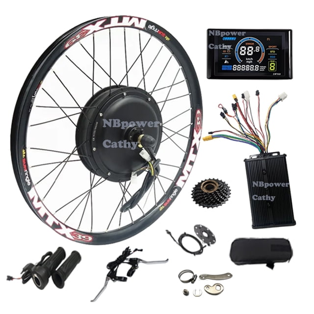 70km/h 60v-72v Brushless Motor Kit MTX Ebike Conversion Kit Ebike 27 ...