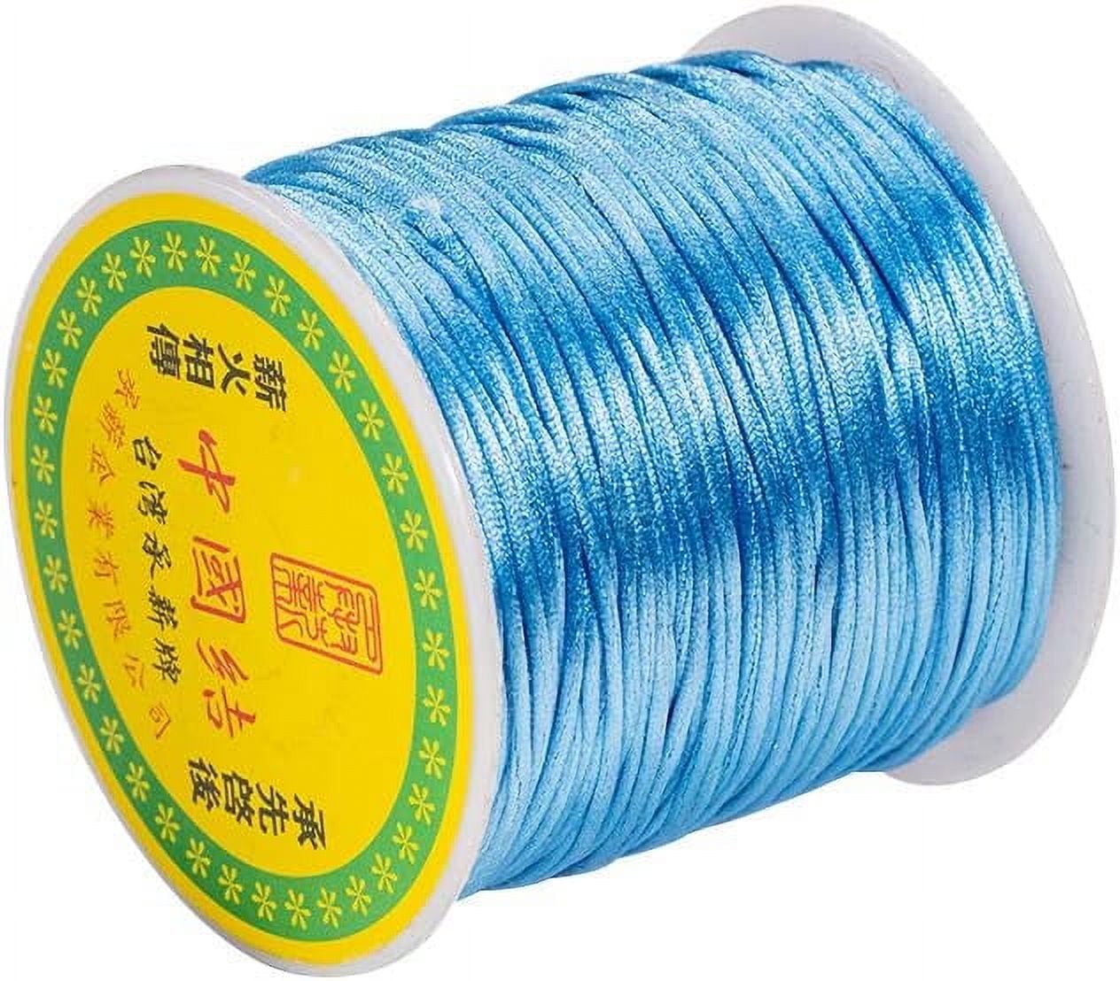 70m 1mm Korean Silk String Nylon Thread Silk Cord for Crafts Jewelry ...