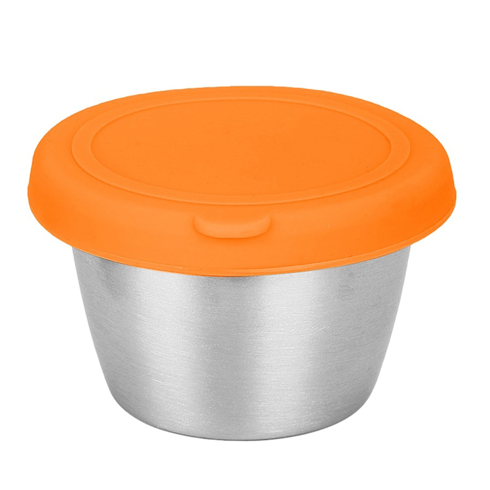 70ml Condiment Container Salad Box Sauce Cup Stainless Steel Leak-Proof ...
