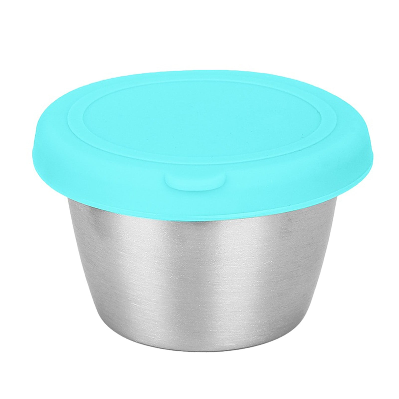 70ml Condiment Container Salad Box Sauce Cup Stainless Steel Leak-Proof ...